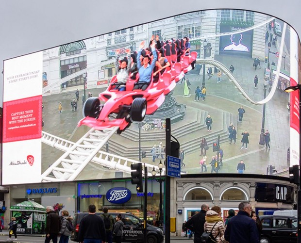 World’s largest AR screen in London drives Abu Dhabi tourism campaign ...